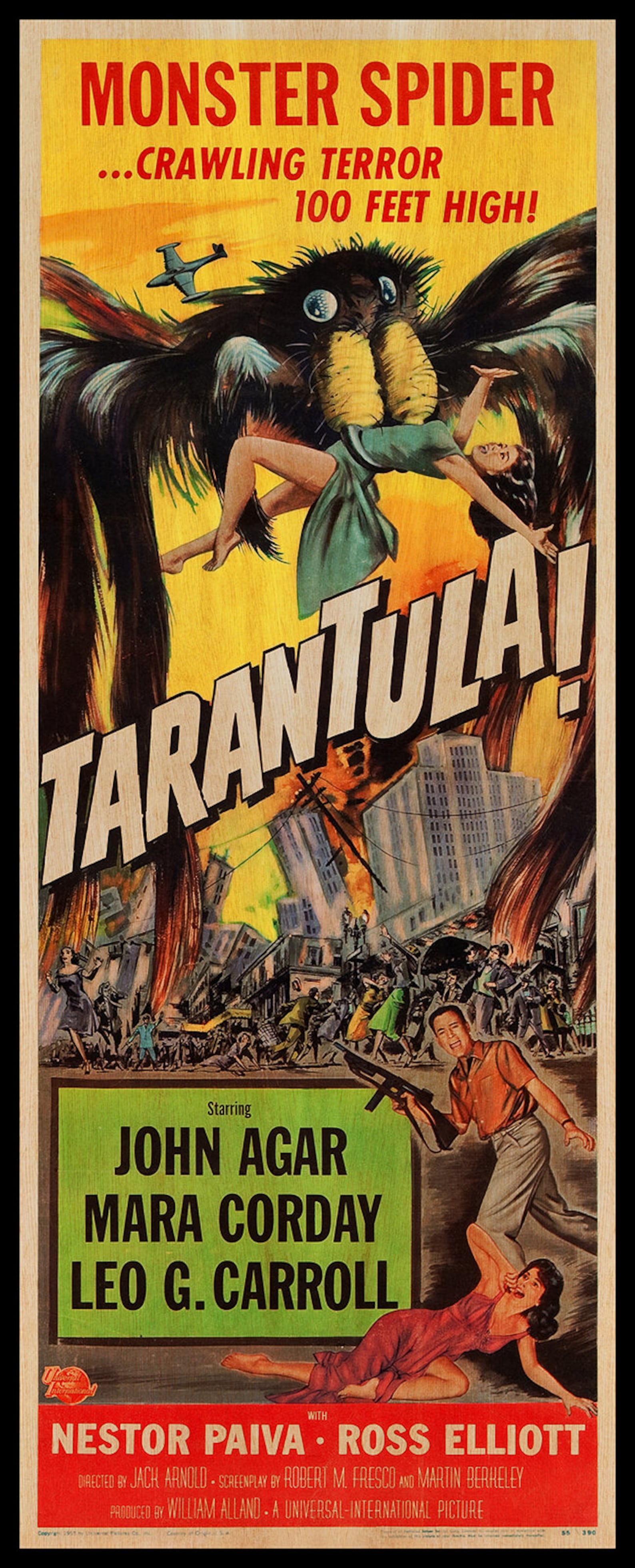 Tarantula HIGH QUALITY Movie Wood Poster. Horror Large Wood - Etsy