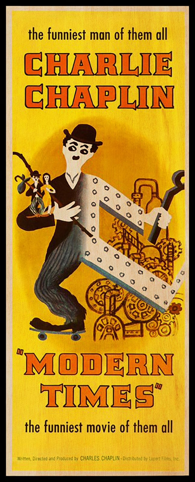 Charlie Chaplin Poster Collection WOODEN Wall Art Set - Etsy