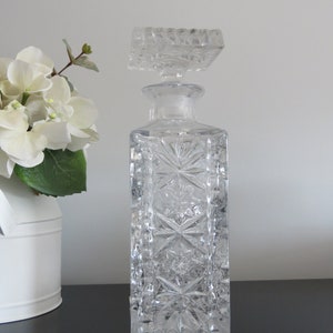 Mid Century Modern Whiskey Decanter 1960s Barware Lausitzer East ...