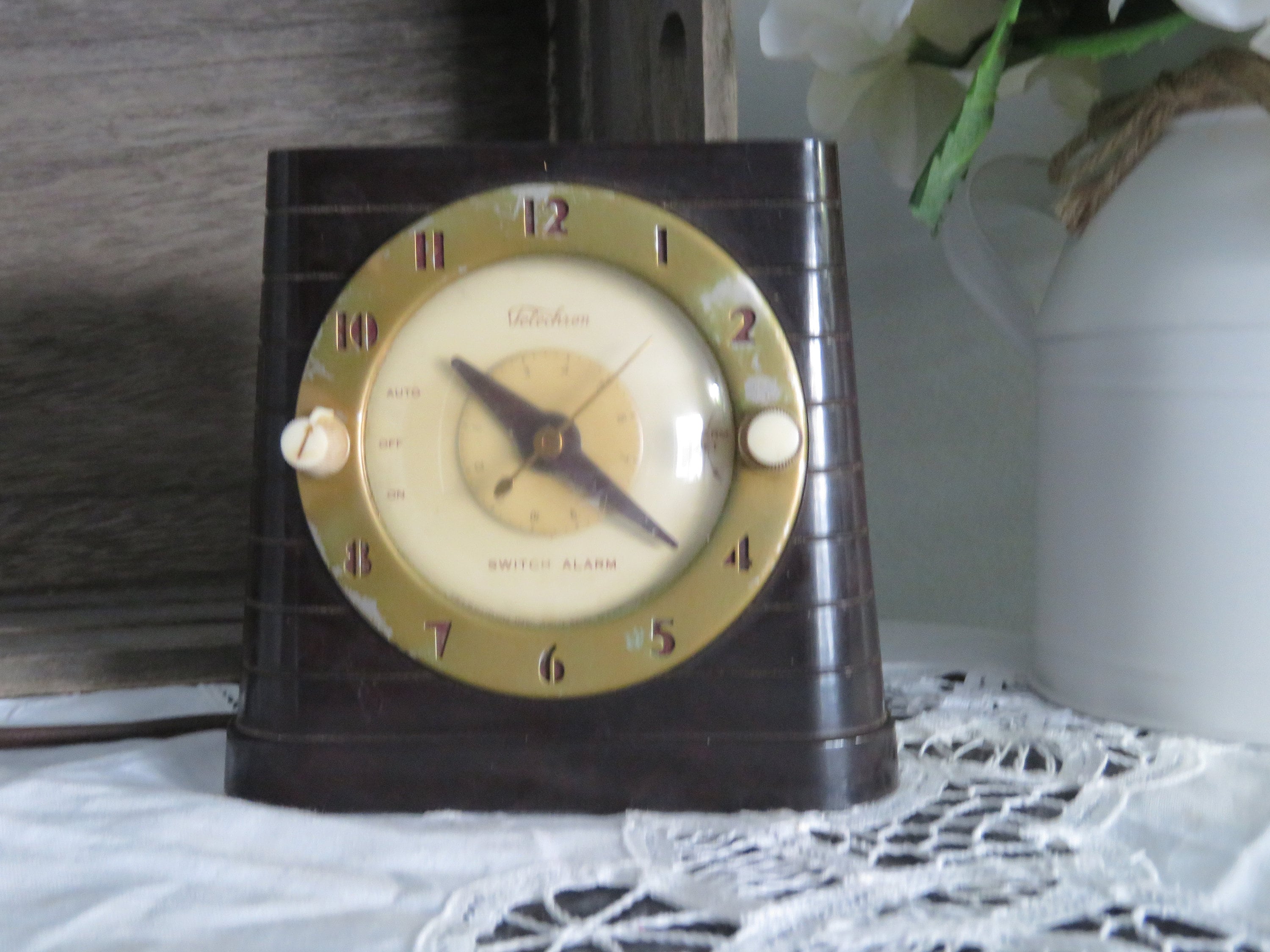 Vintage Telechron Switch Bakelite Alarm Clock 1948 Model - Etsy