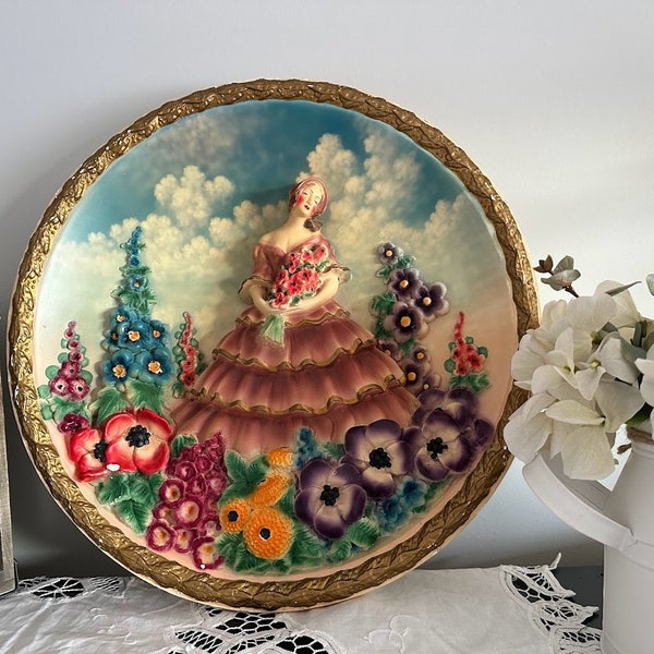 Chalkware Plaques - Etsy