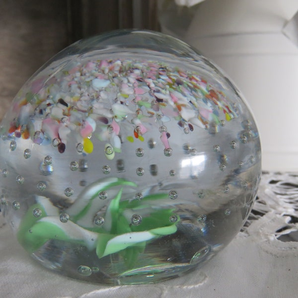 Glass Paperweight - Etsy
