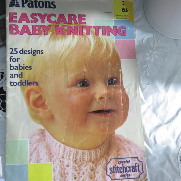 Baby Knitting Patterns - Etsy Canada