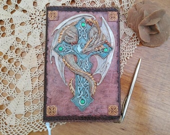 Polymer Clay Cover, Notebook Cover, Journal Cover, Polymer Clay Journal ...