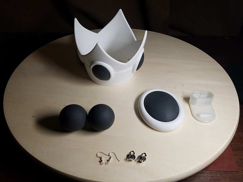 Goth Peach Set greyscale Princess Peach - Etsy