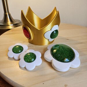 RESIN GEMS Princess Daisy Cosplay Set *NEW* - Etsy