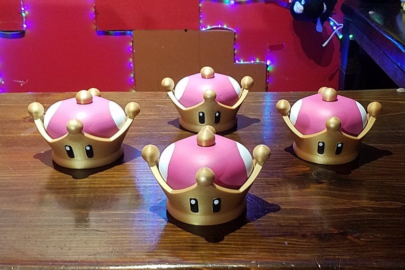 Set de Cosplay Bowsette Super Corona Pendientes Cuernos - Etsy España