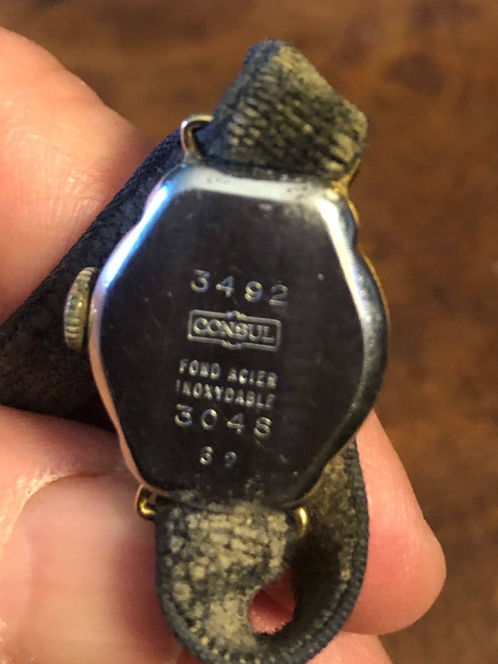 Ladies Consul Fond Acier Inoxydable Watch - Etsy