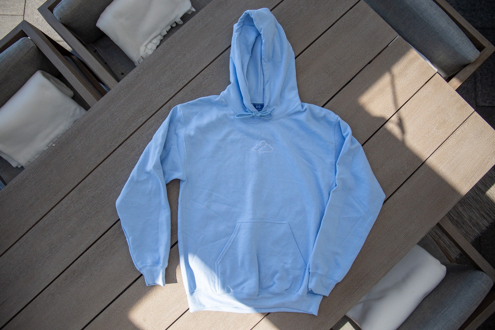Embroidered Cloud Hoodie - Etsy