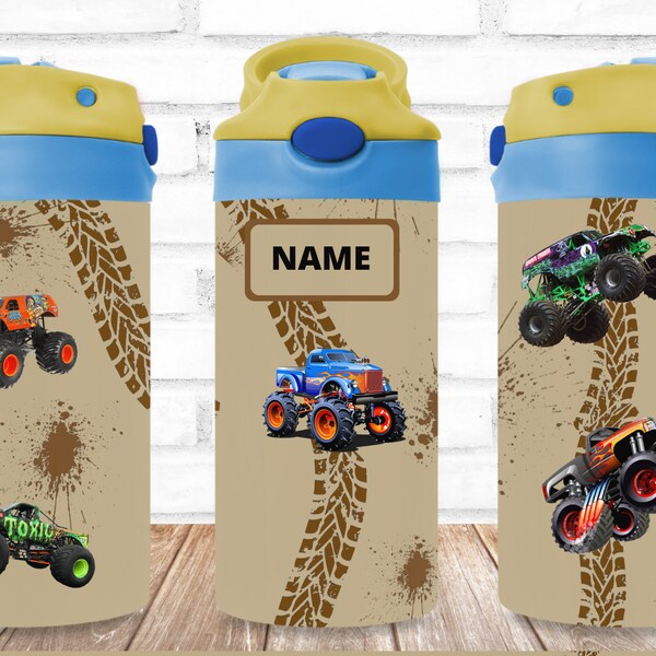 Monster Jam Kids Tumbler Wrap - Etsy