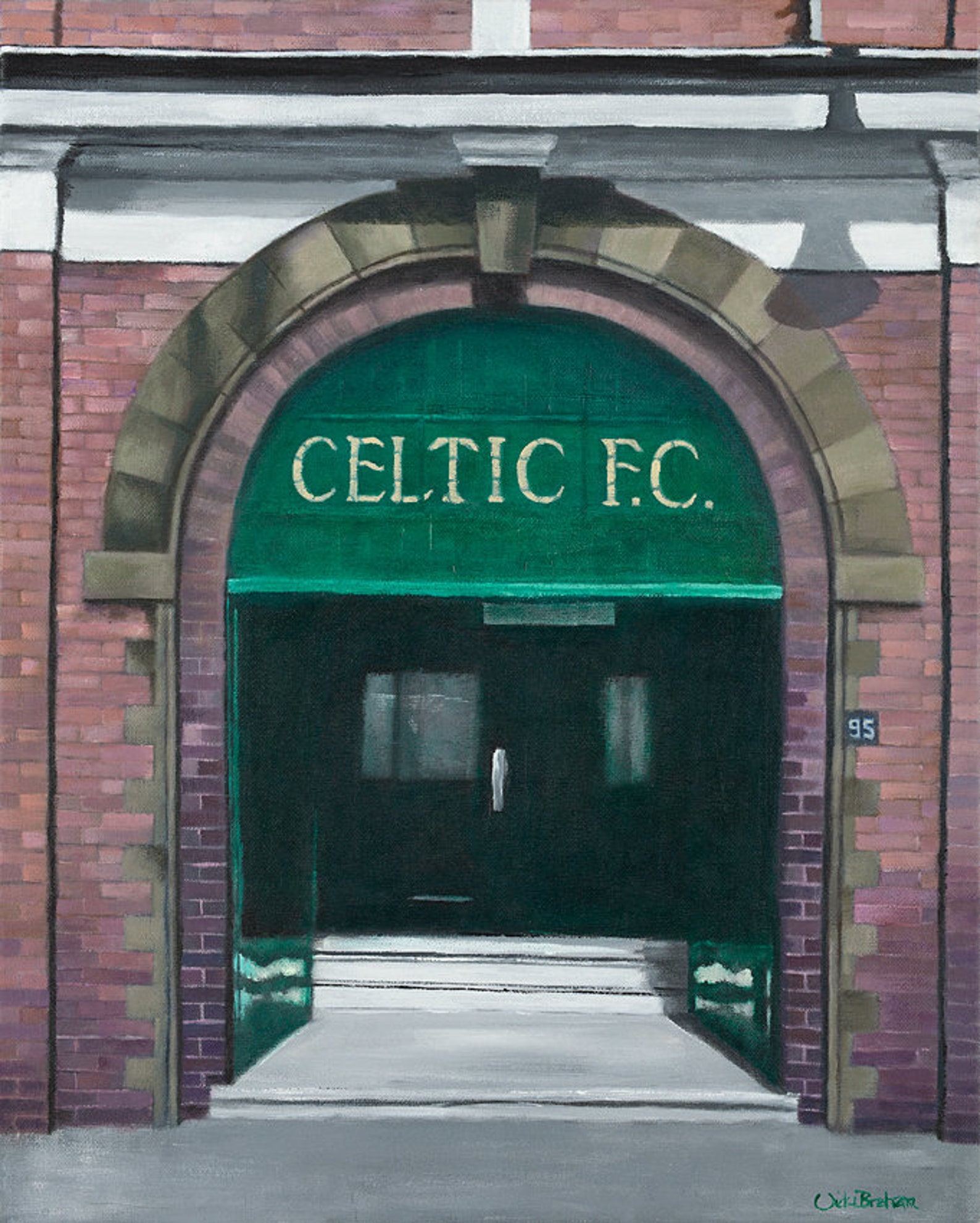 Gates of Paradise. This is the Old Main Gate to Celtic Park, Glasgow - Etsy