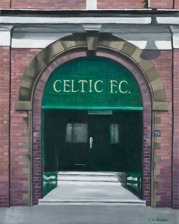 Gates of Paradise. This is the Old Main Gate to Celtic Park, Glasgow - Etsy