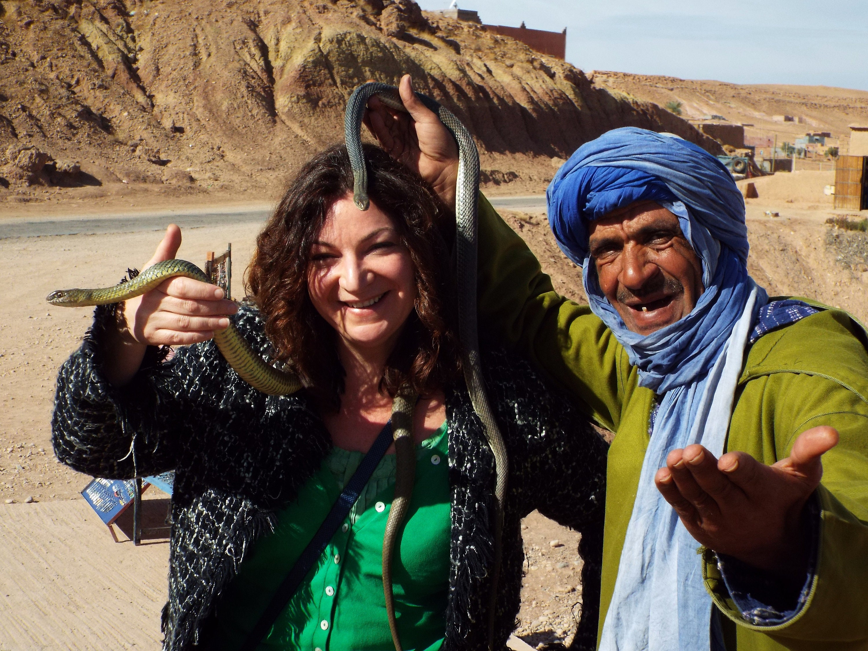 Moroccan Snake Man. I Took a Photo of the Snake Man on a Trip to the ...