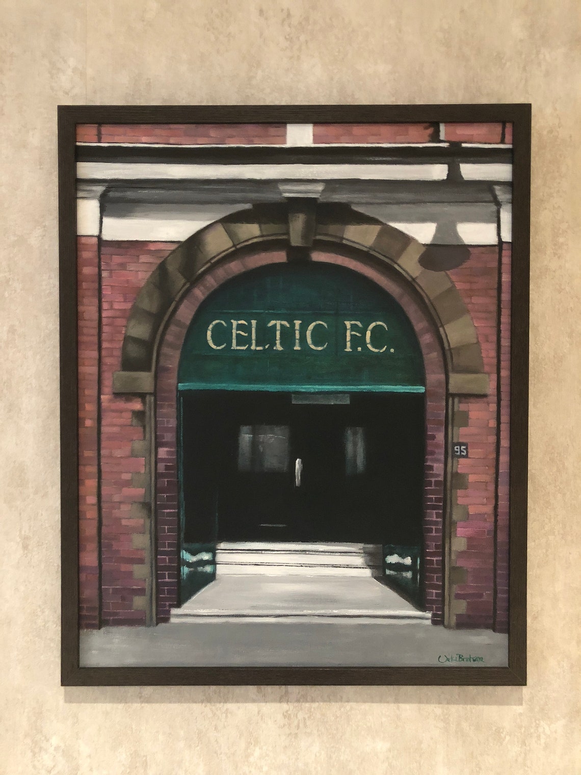 Gates of Paradise. This is the Old Main Gate to Celtic Park, Glasgow - Etsy