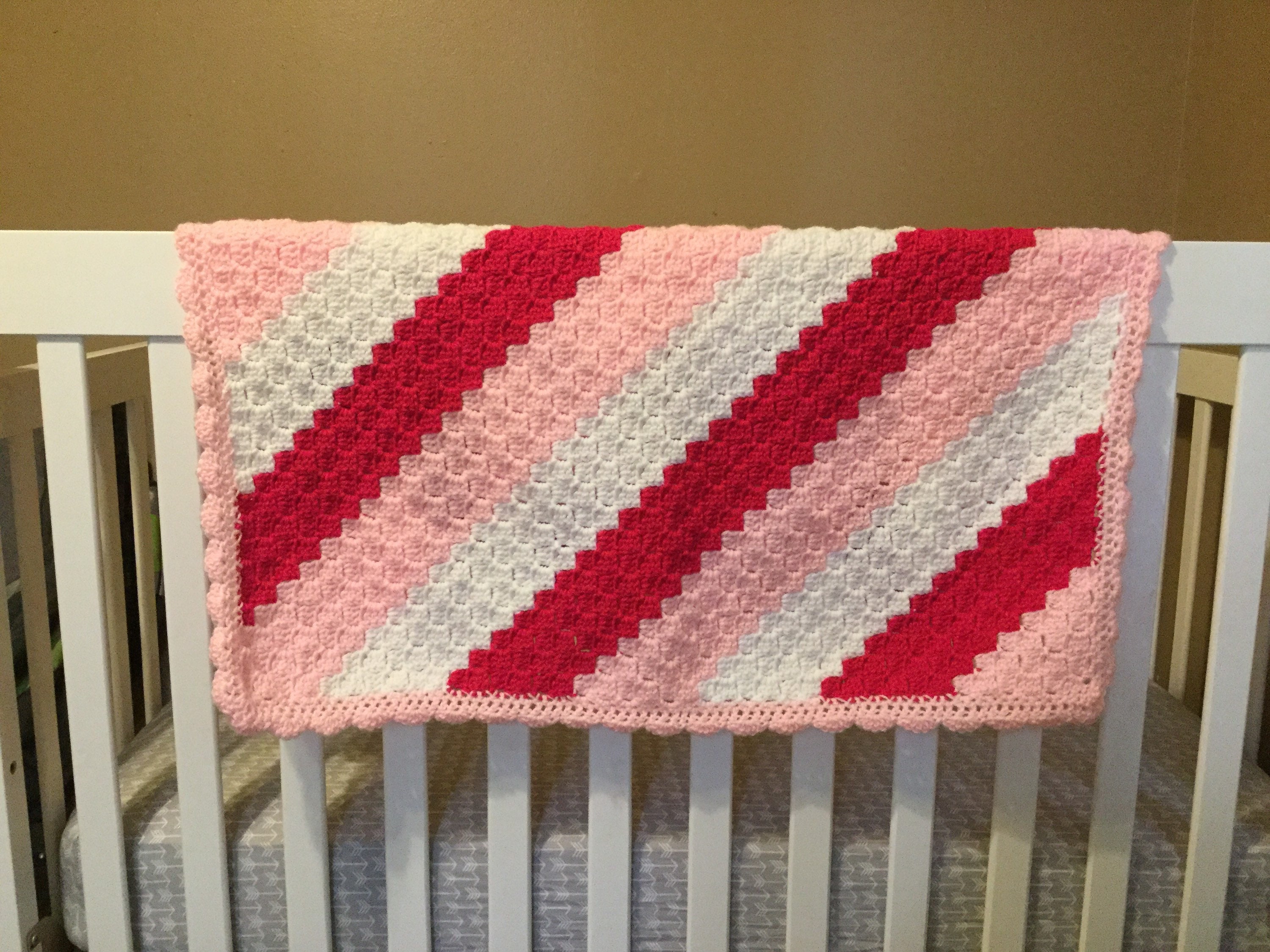 Corner to Corner Baby Blanket - Etsy