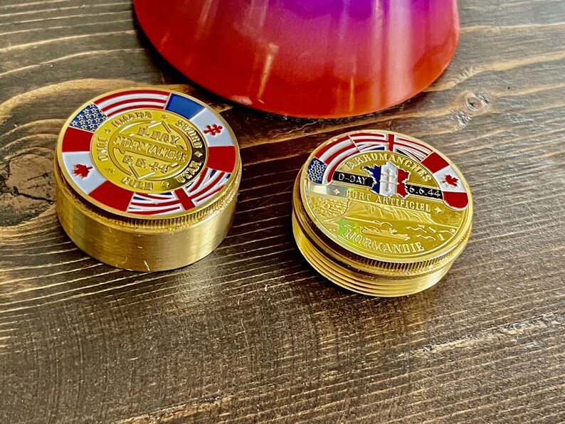 D-day Normandy Pillbox – WWII Infantry Tribute Box – Antique Brass ...