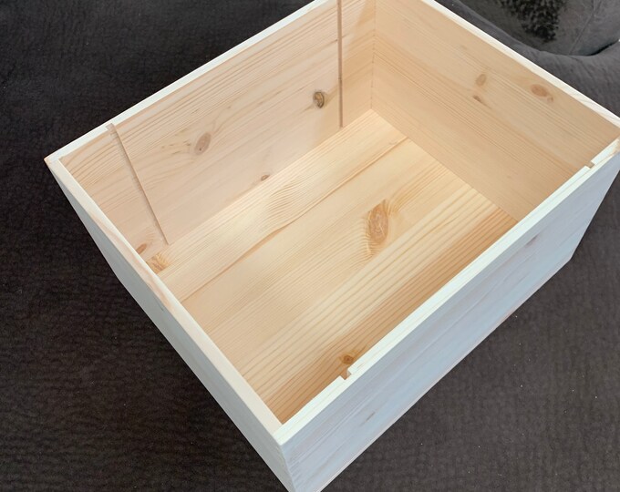 One Plain Wooden Box (no Handles) - Etsy