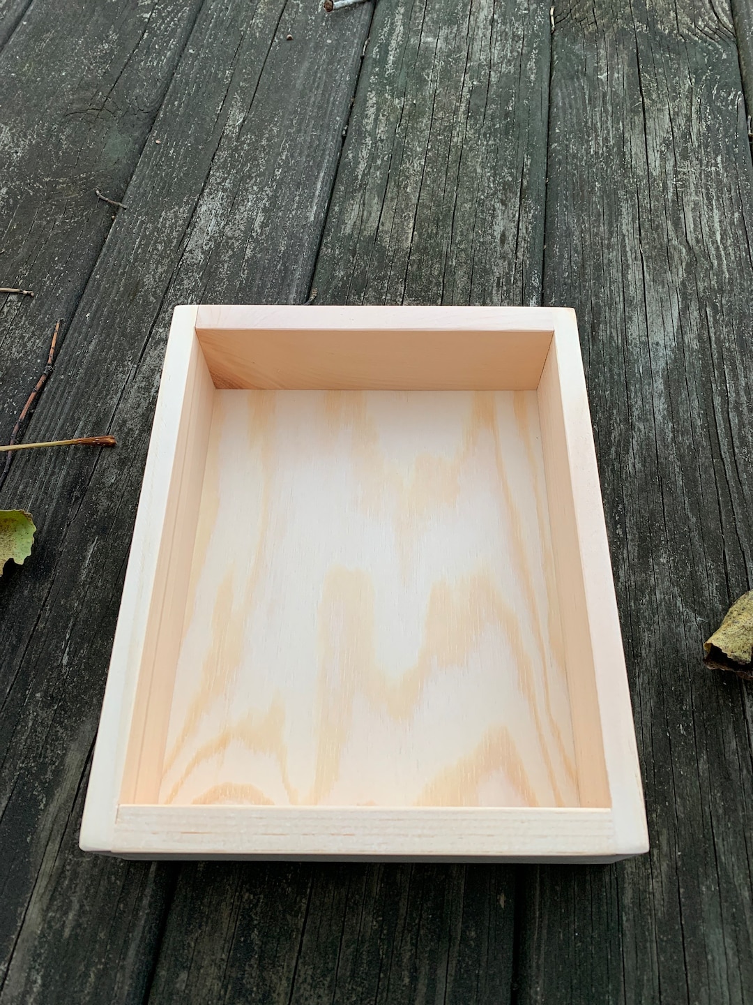 One Plain Wooden Tray (no Handles) - Etsy