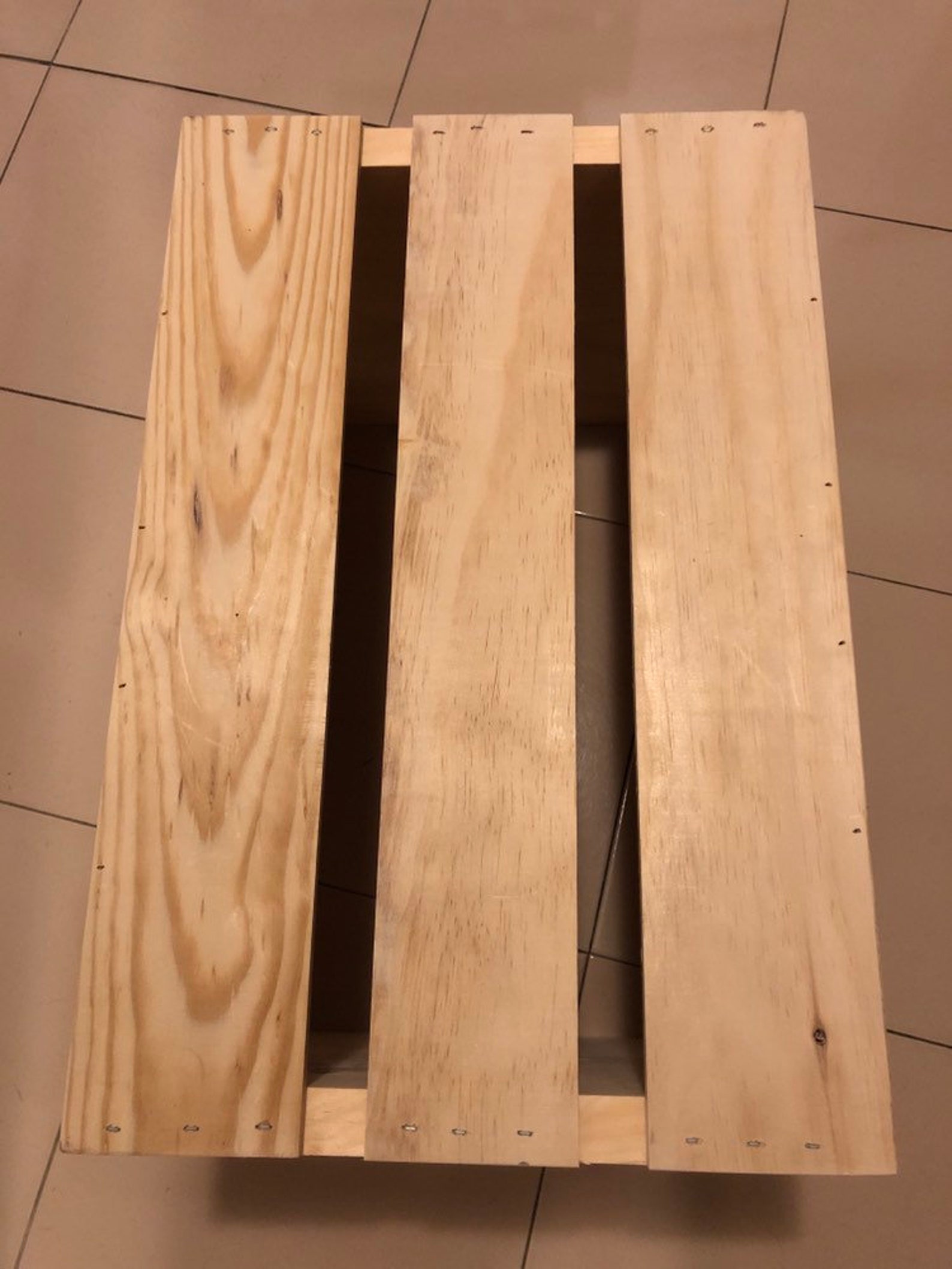 Oversized Wooden Crate Made of Natural Wood - Etsy