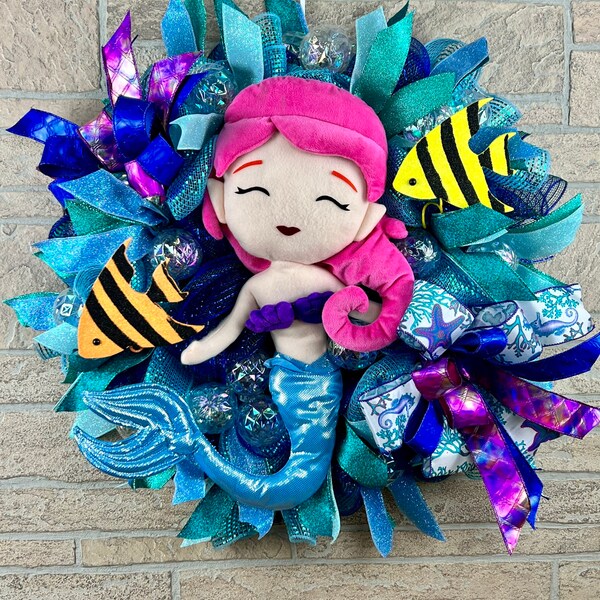Mermaid Wreath - Etsy