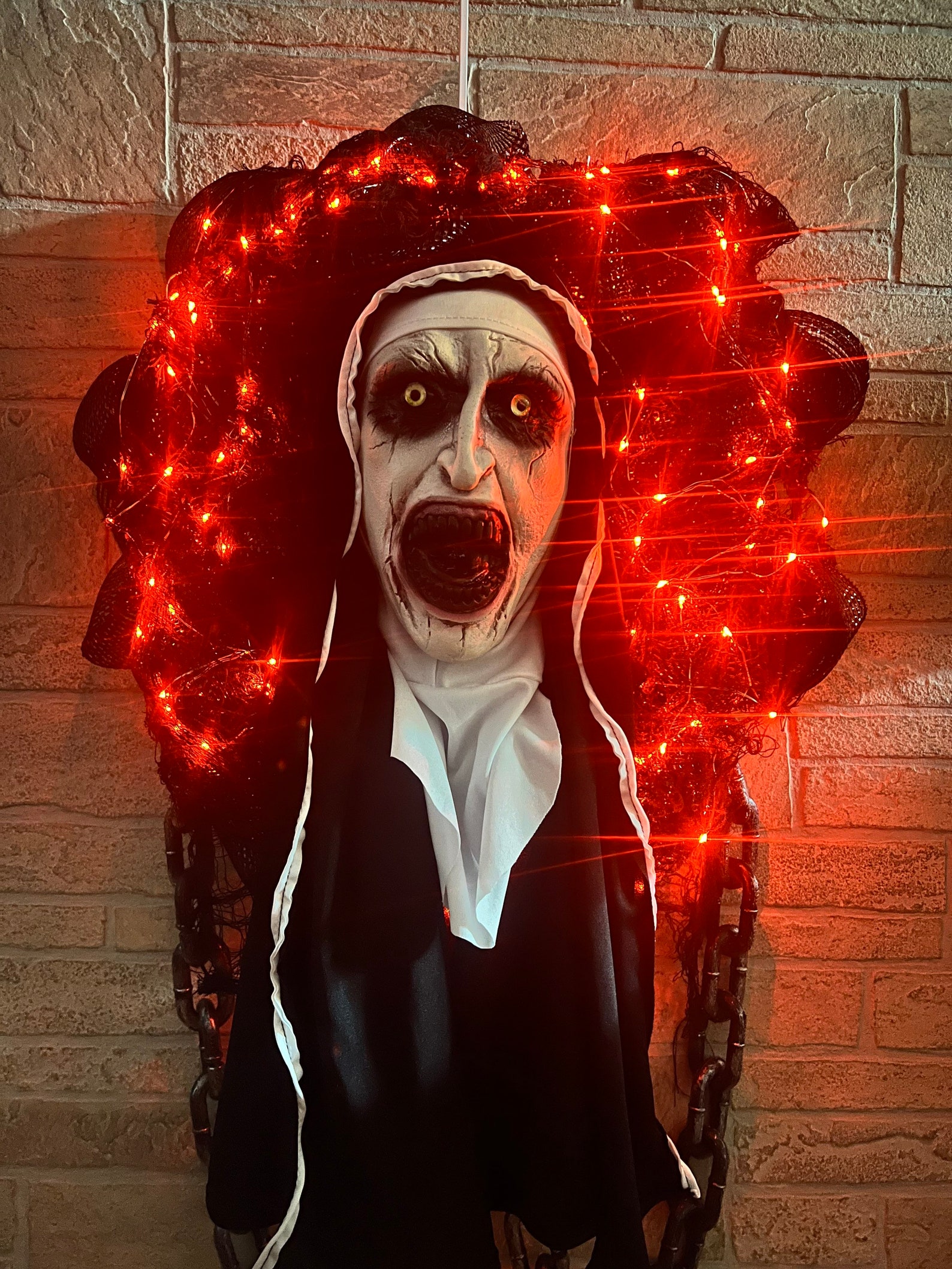 The Nun VALAK Horror Movie Wreath the Nun Wreath Valak - Etsy