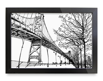 Ben Franklin Bridge | Etsy