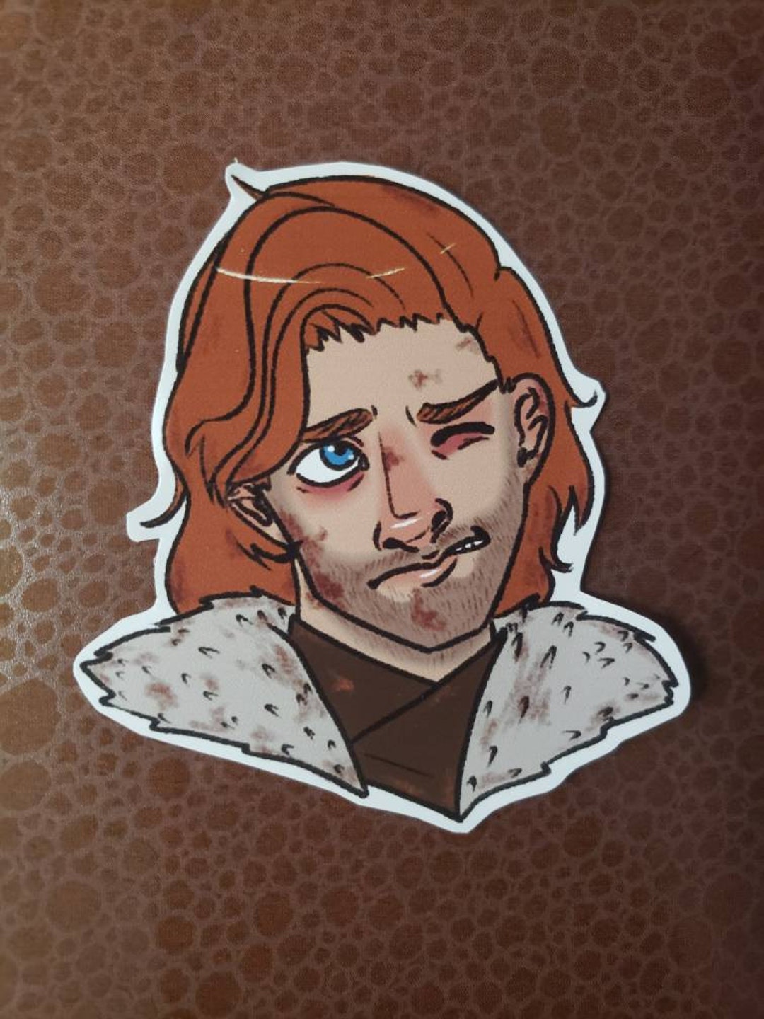 Flinching Caleb Sticker - Etsy