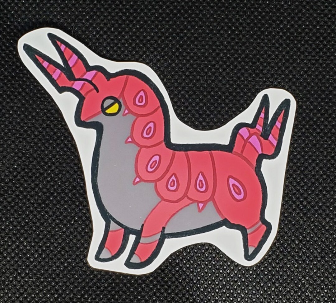 Centaur Centipede Doodlemon Vinyl Sticker - Etsy