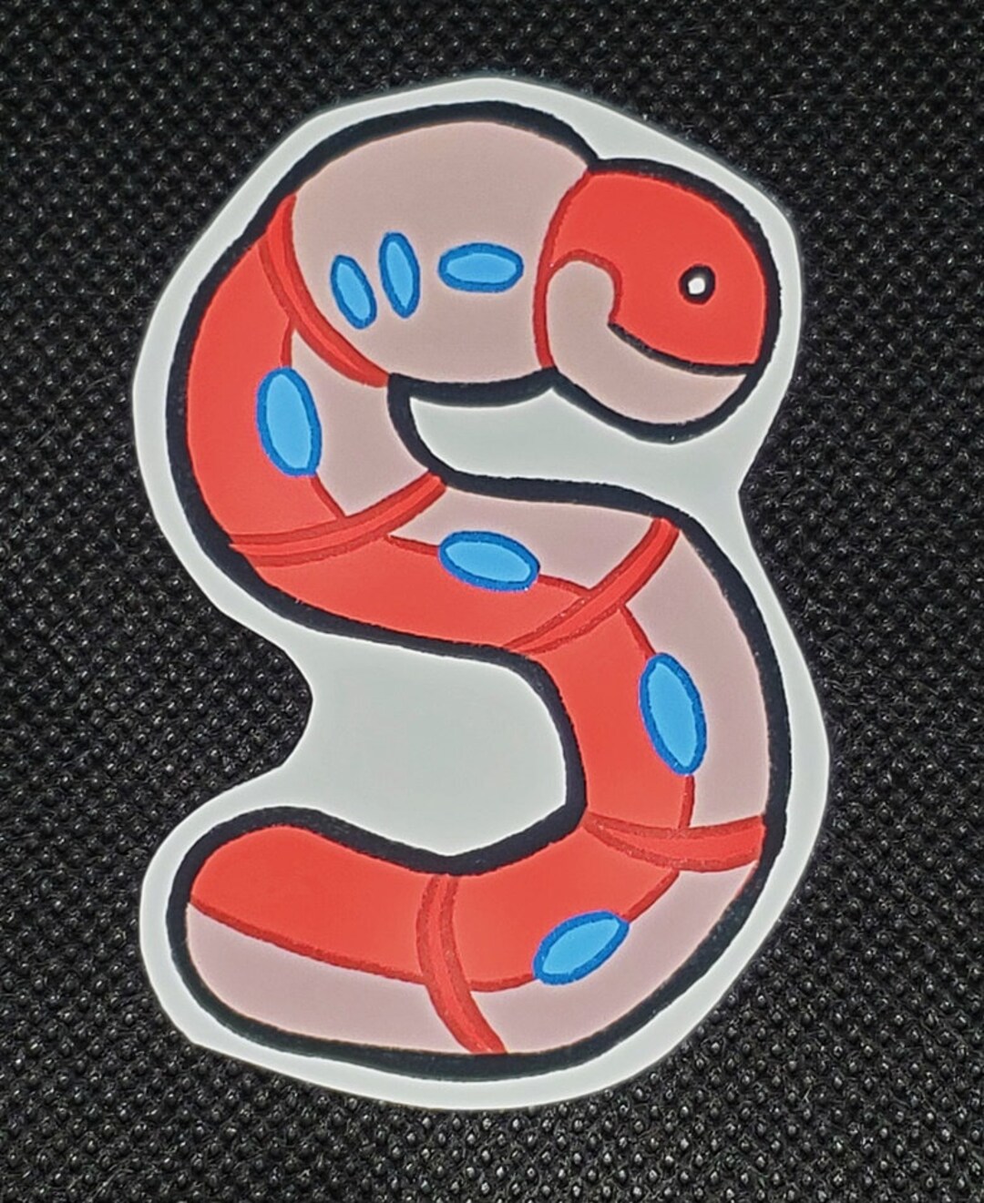 Earthworm Doodlemon Vinyl Sticker - Etsy
