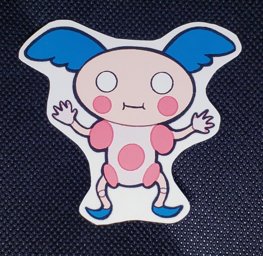 Cursed Mime Doodlemon Vinyl Sticker - Etsy