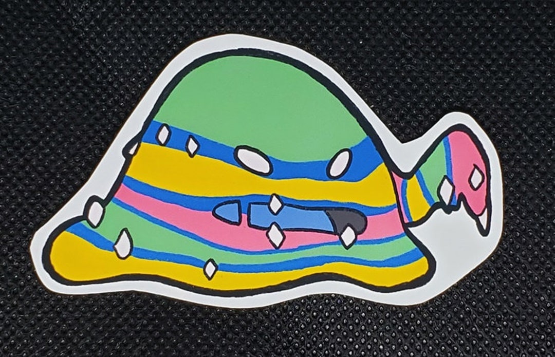 Party Sludge Doodlemon Vinyl Sticker - Etsy