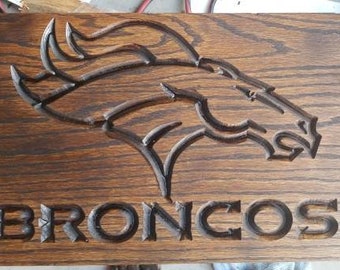 Broncos sign | Etsy