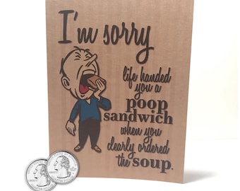 Poop Card - Etsy