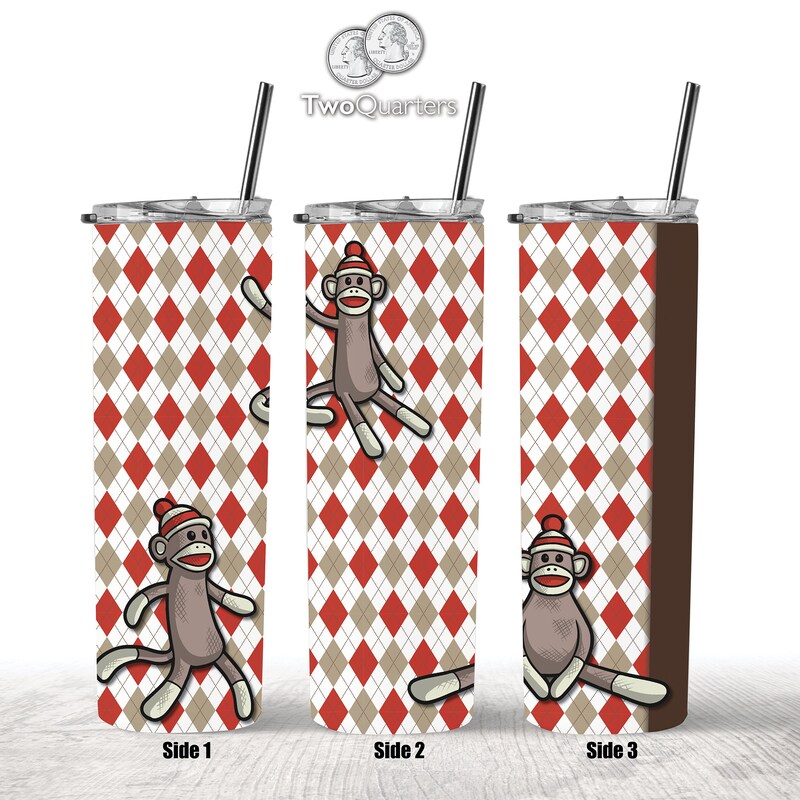 Sock Monkey Art - Etsy