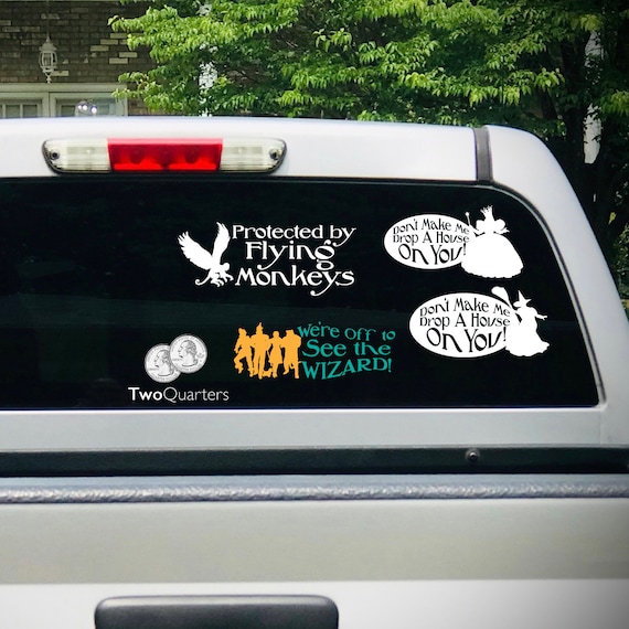 Wizard of Oz Inspired Vinyl Decals - Etsy