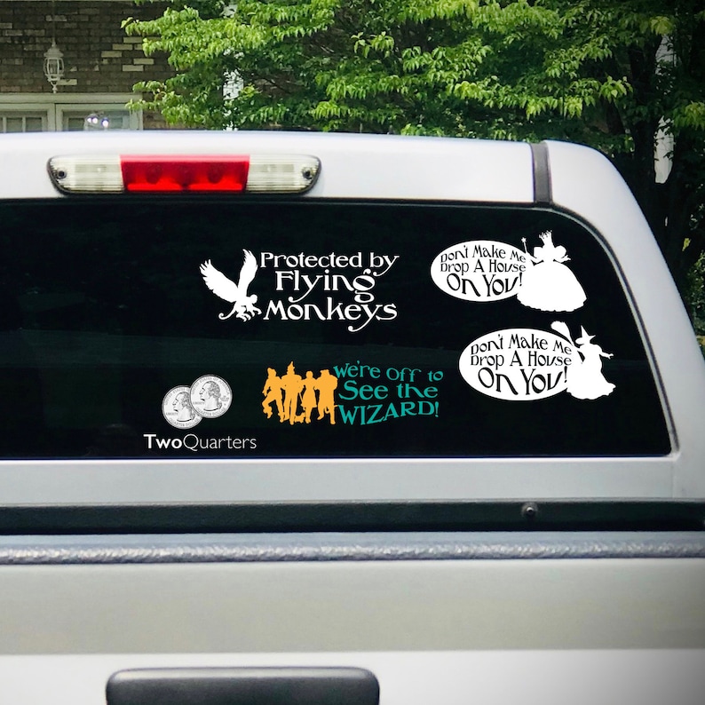Wizard of Oz Inspired Vinyl Decals - Etsy