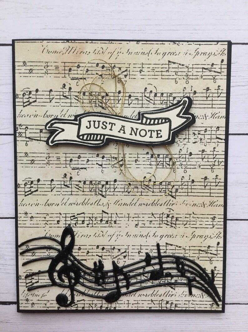 Music Notes All Occasion Greeting Card, Birthday Anniversary ...