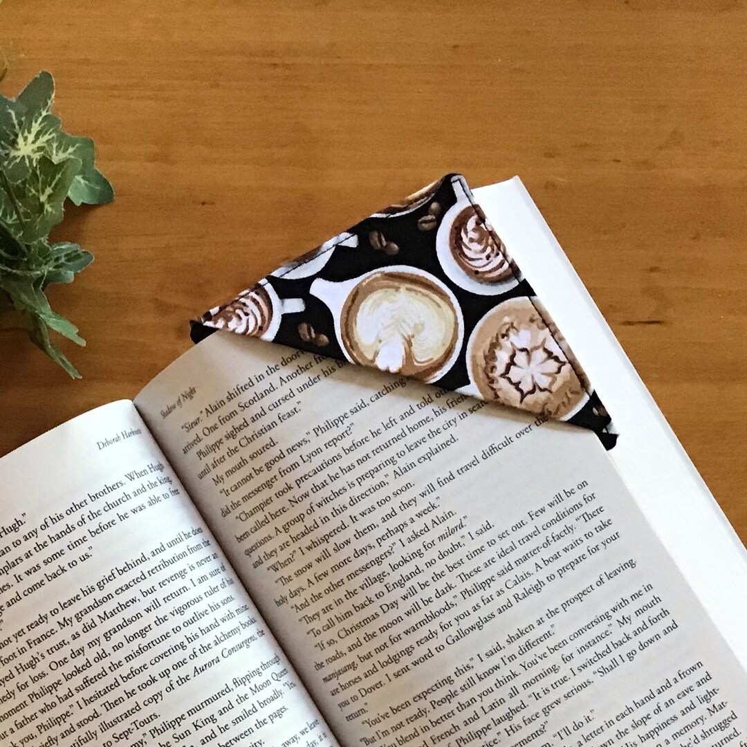 Coffee Cups Square Bookmark - Etsy