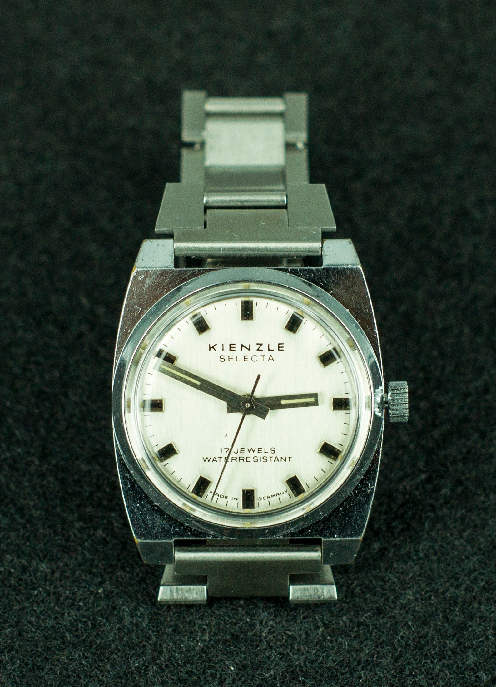 Vintage Kienzle Selecta Watch: 17 Jewels, Stainless Steel, Germany ...