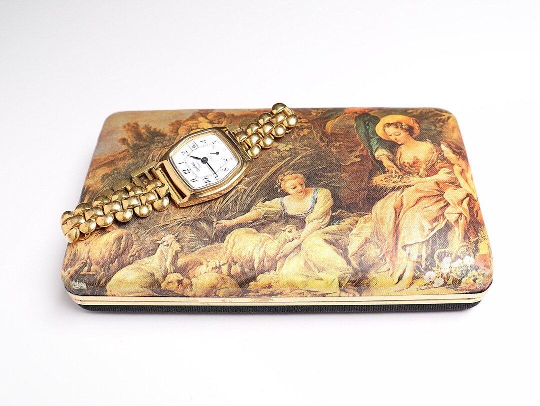 Vintage Darwil Elegance Watch: Gold Plated Stainless Steel, Original ...