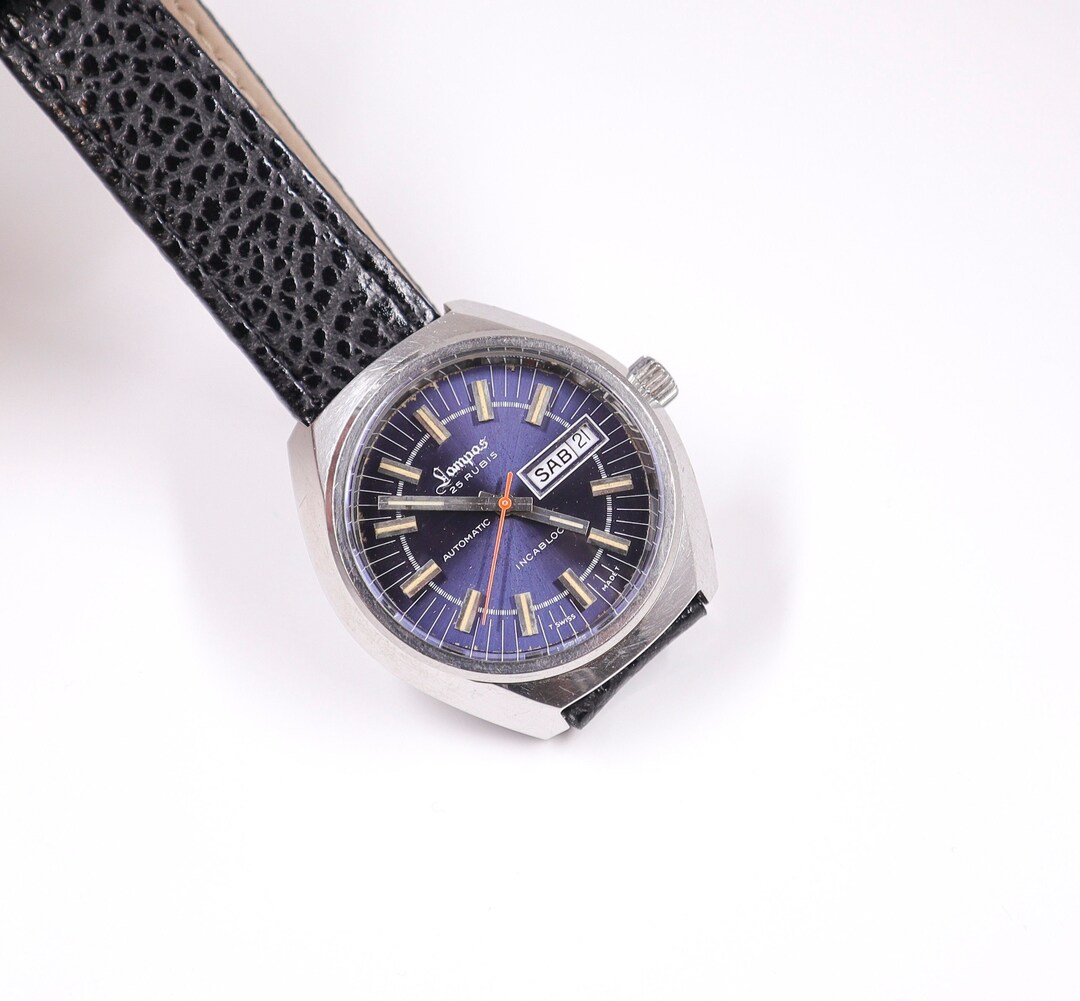 Vintage Swiss Made Automatic Watch, ETA 2789 With 25 Jewels, Wonderfull ...