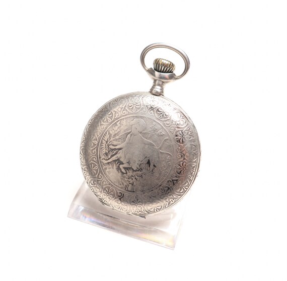 Billodes/Zenith Vintage Full Hunter Pocket Watch, Swi… - Gem