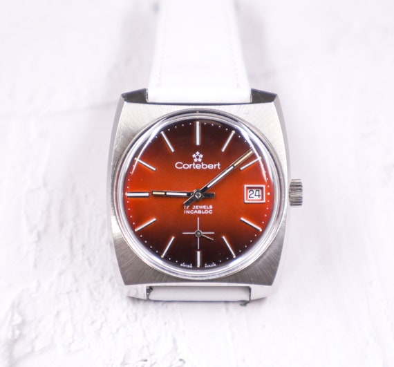 Swiss Vintage Cortebert, Wonderful two color dial, Un… - Gem