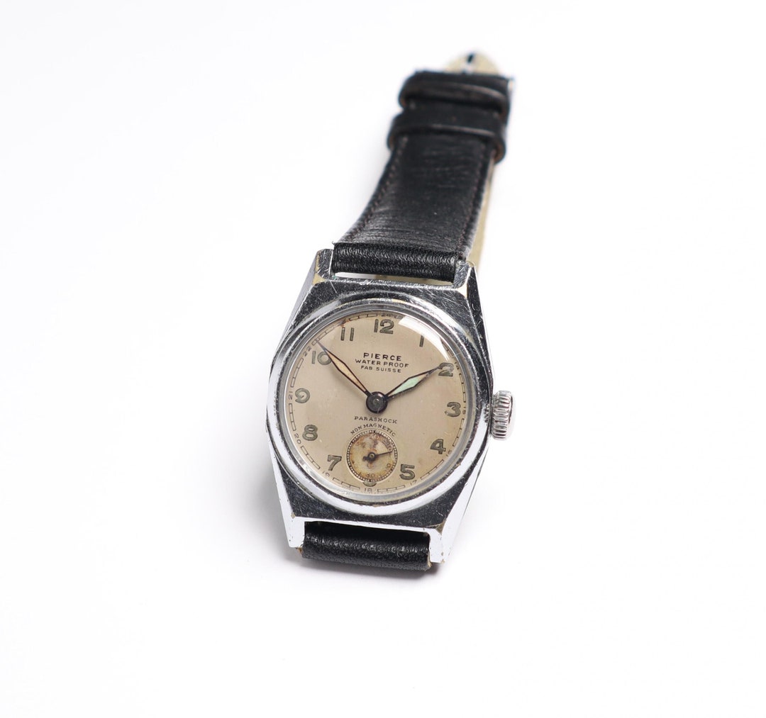 Vintage Pierce Military Wristwatch From 1930, Wonderful Gift - Etsy