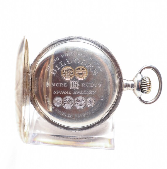 Billodes/Zenith Vintage Full Hunter Pocket Watch, Swi… - Gem