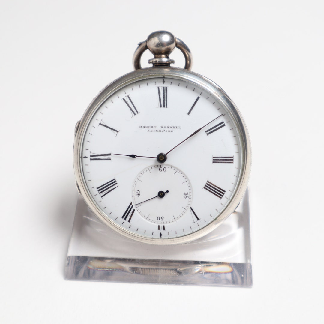 Vintage Robert Roskell Silver Pocket Watch: Liverpool, Circa 1820 - Etsy