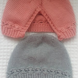 KNITTING PATTERN Flo_flower_bonnet - Etsy