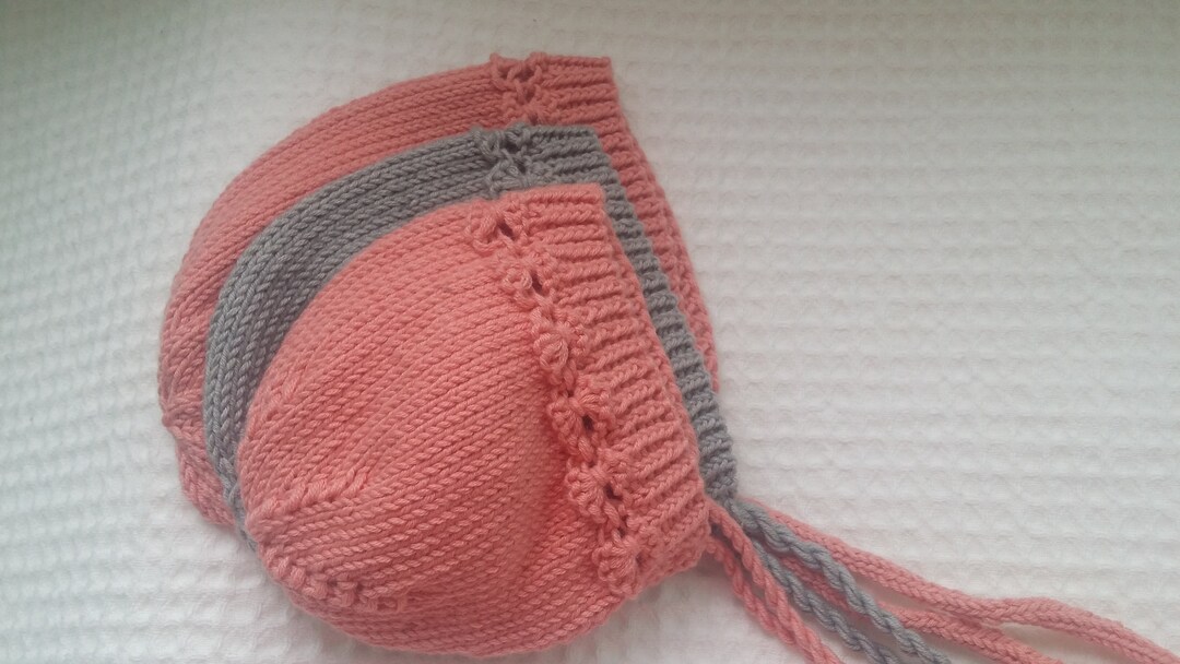 KNITTING PATTERN ~ Flo_flower_bonnet - Etsy