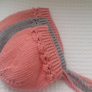 KNITTING PATTERN Flo_flower_bonnet - Etsy