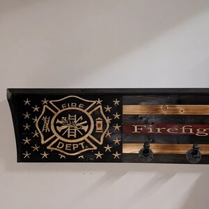 Firefighter Gear Rack-firefighter-gear Rack-fire Apparel-thin - Etsy
